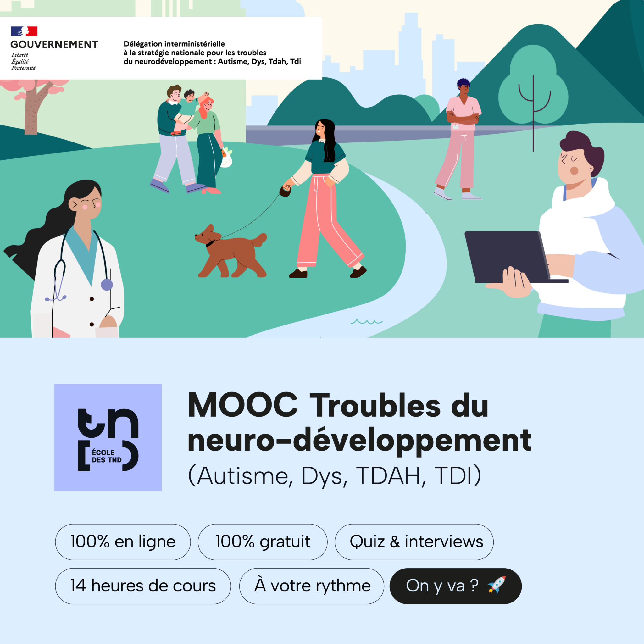 TND - Formation en ligne GRATUITE - ERHR Occitanie Est